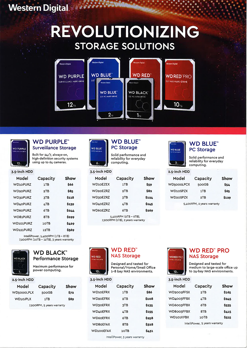 WD - page 3 Brochures from PC Show 2019 on Tech Show Portal ...