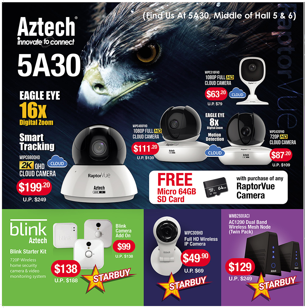 Aztech - page 1 Brochures from SITEX 2019 Singapore on Tech Show Portal ...