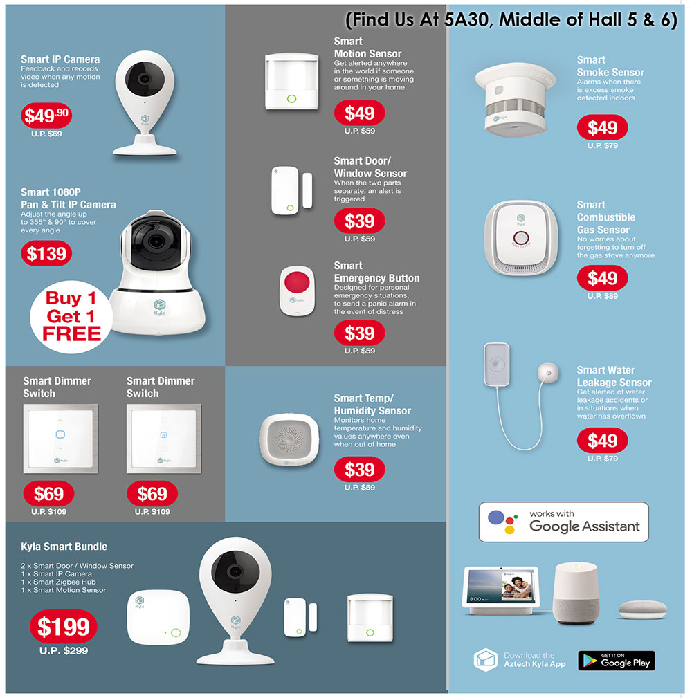 Aztech - page 3 Brochures from SITEX 2019 Singapore on Tech Show Portal ...