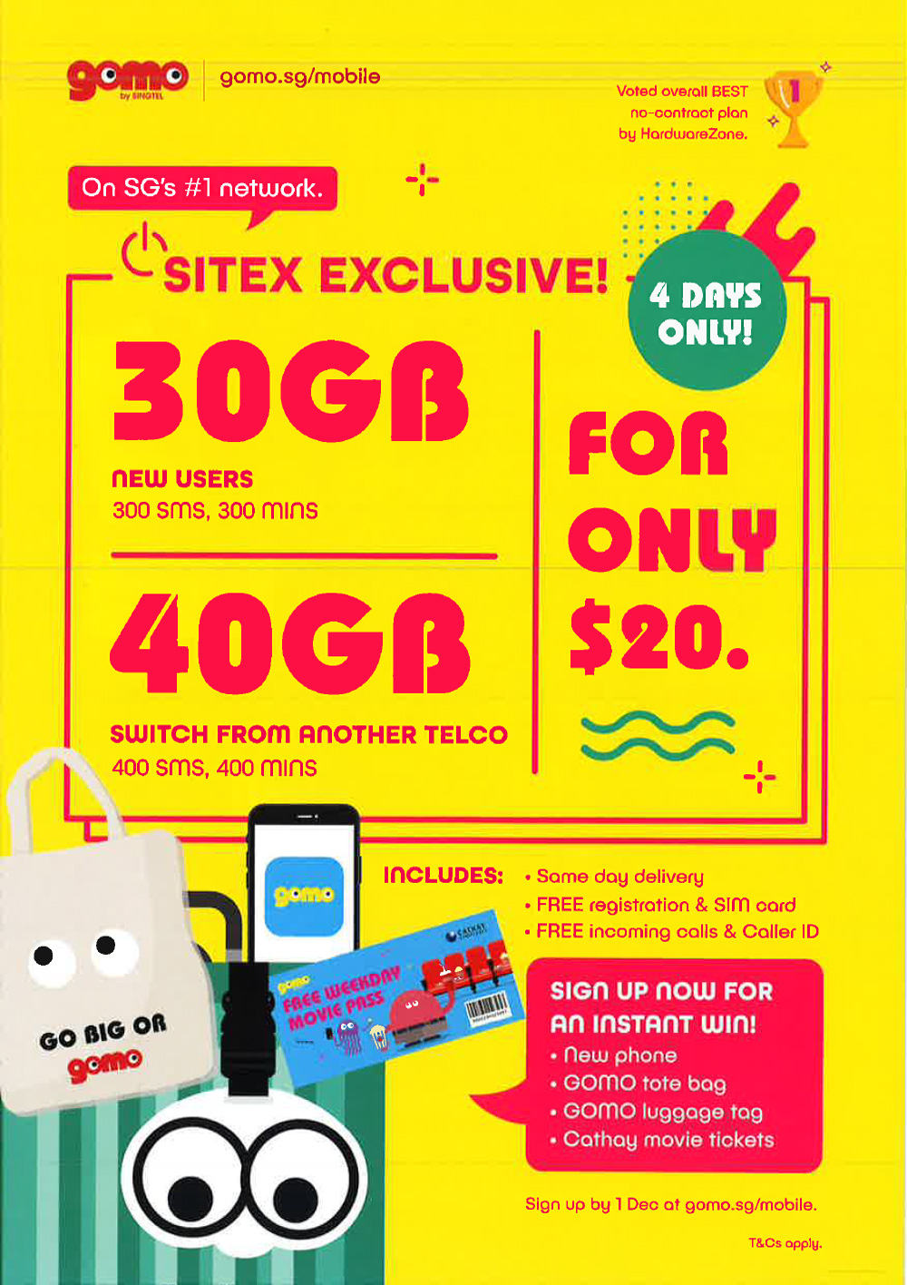 Gomo - Pg 1 Brochures from SITEX 2019 Singapore on Tech Show Portal ...