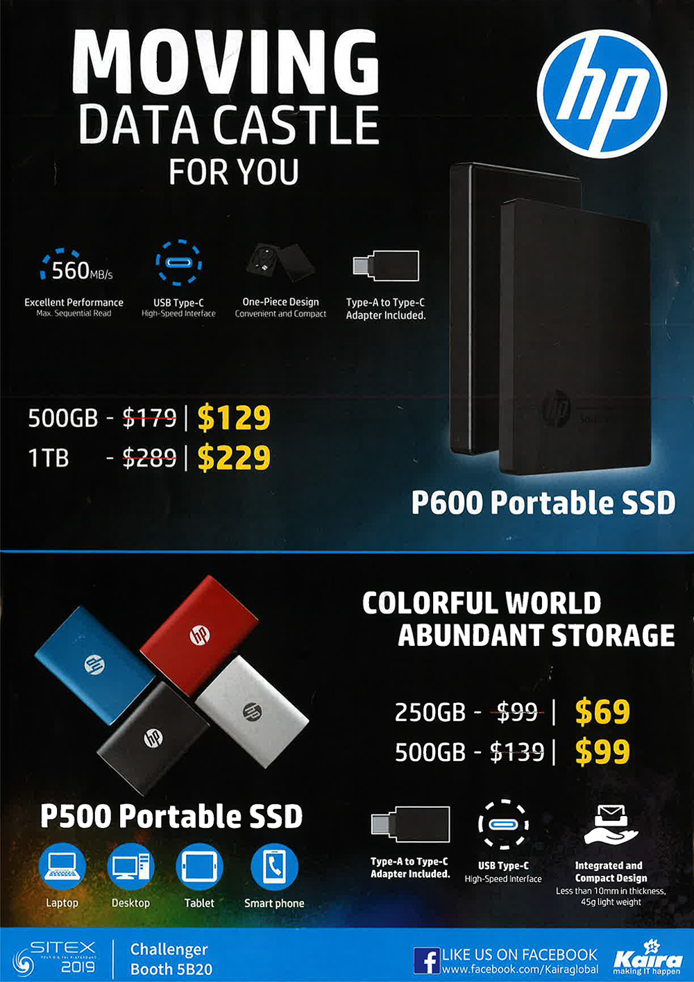 HP storage - Pg 1 Brochures from SITEX 2019 Singapore on Tech Show ...