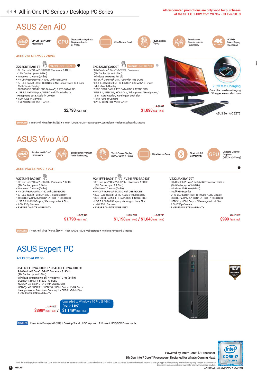 ASUS systems - page 9 Brochures from SITEX 2019 Singapore on Tech Show ...
