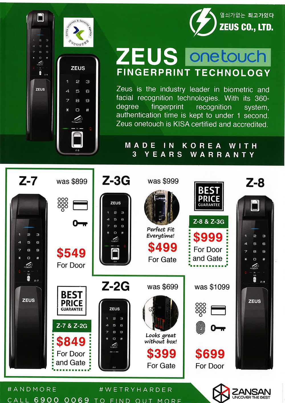 Smart door locks - Pg 4 Brochures from SITEX 2019 Singapore on Tech ...
