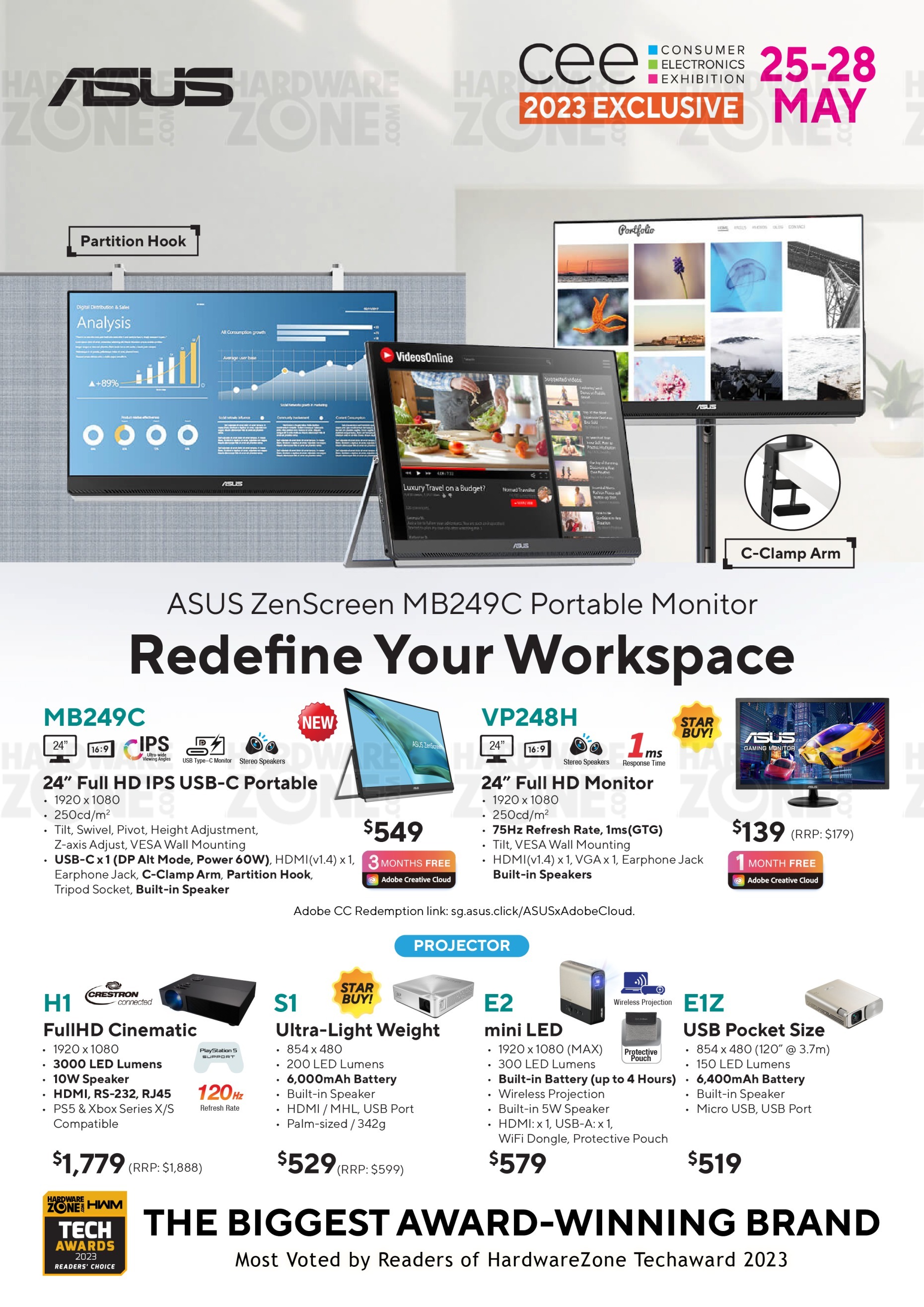 ASUS Display - Pg1 brochures from HardwareZone's Tech Show Portal ...