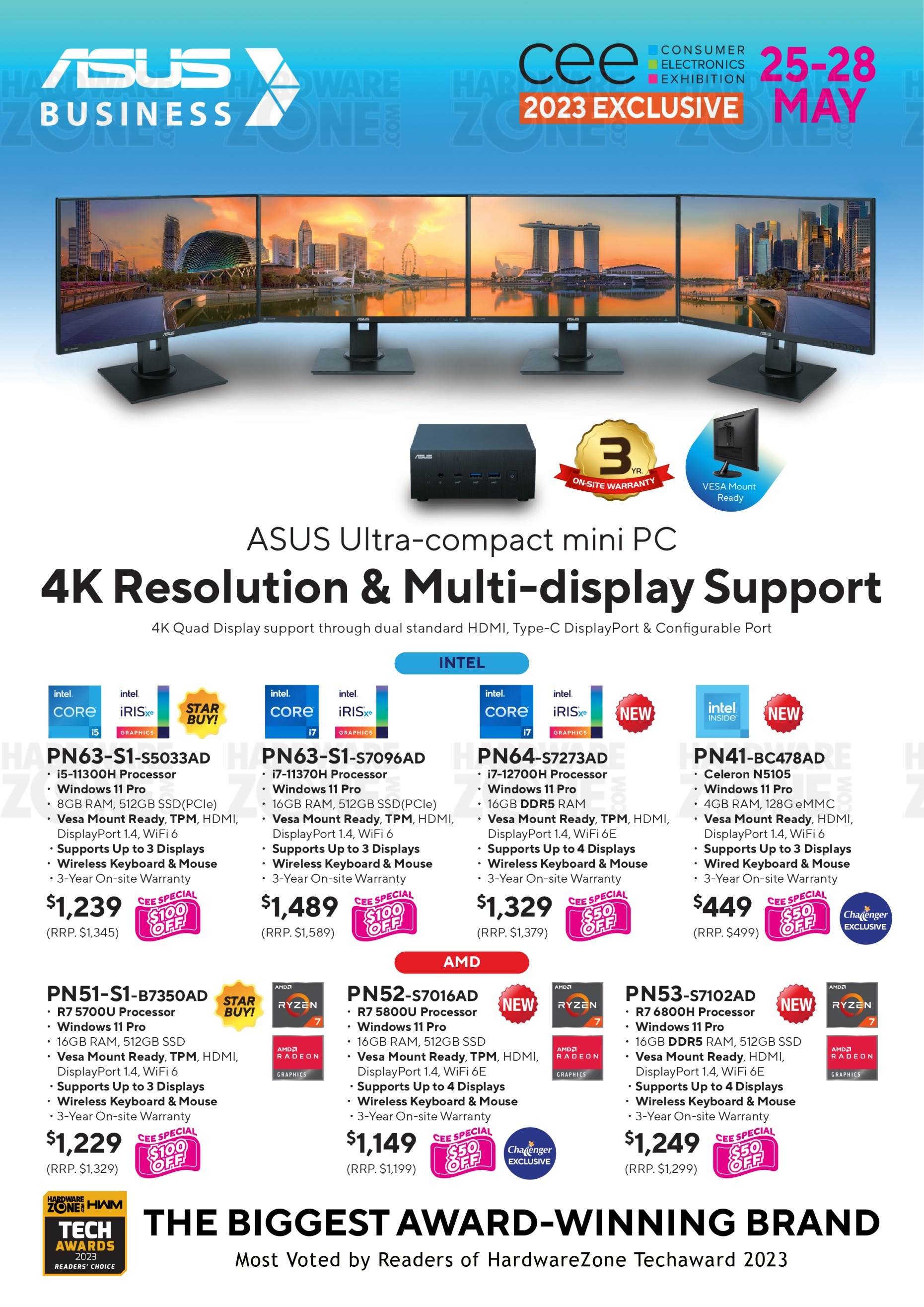 ASUS Mini PCs brochures from HardwareZone's Tech Show Portal ...
