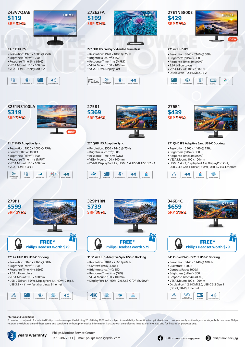 Philips monitors - Pg3 brochures from HardwareZone's Tech Show Portal ...