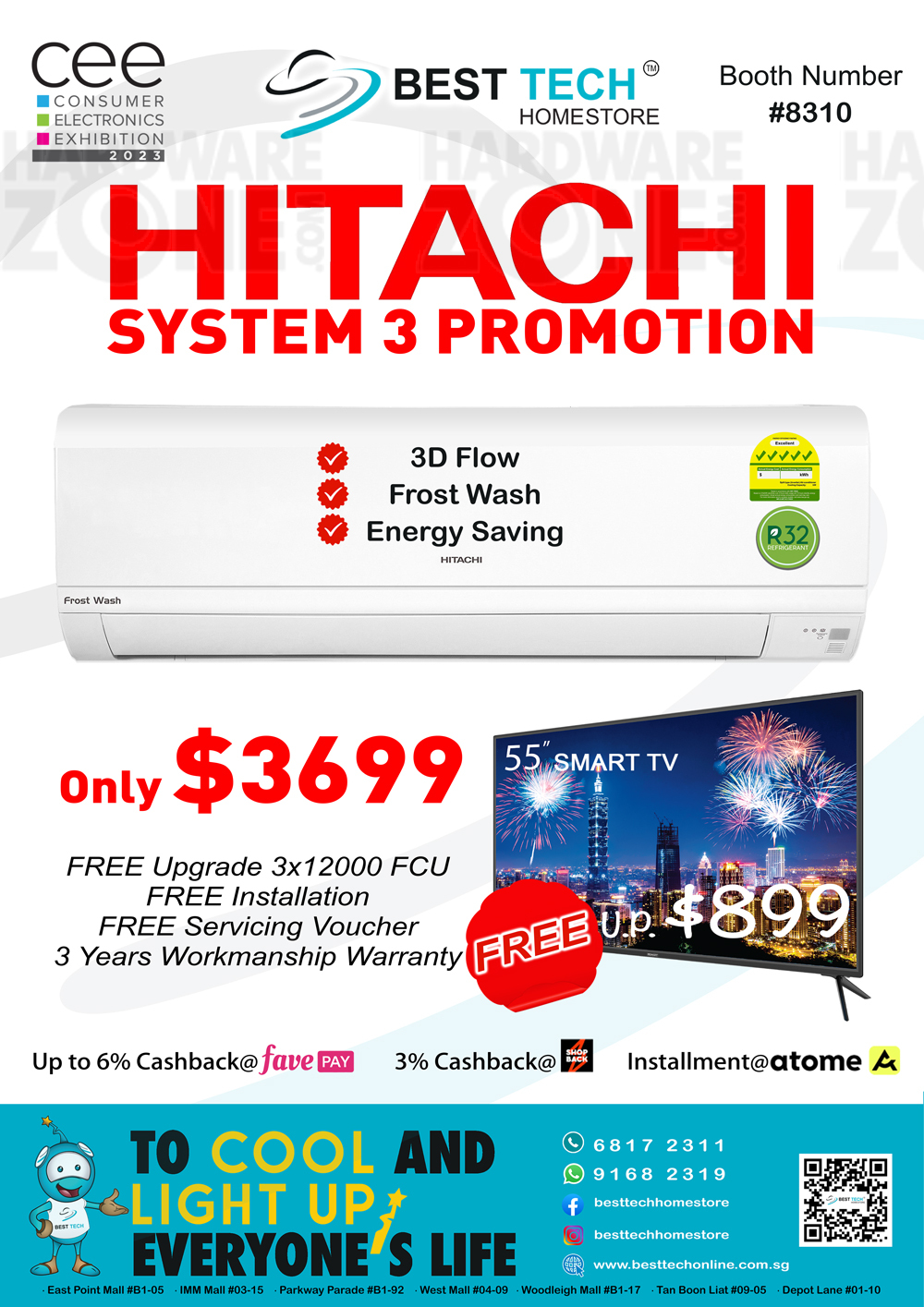Hitachi Aircon brochures from HardwareZone's Tech Show Portal ...
