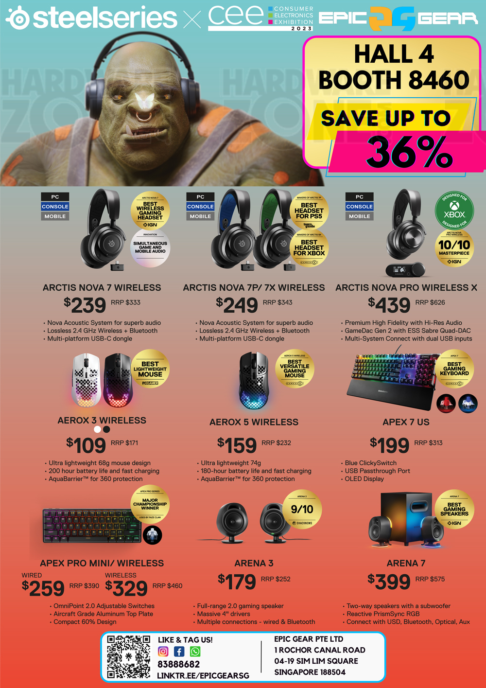 SteelSeries brochures from HardwareZone's Tech Show Portal ...
