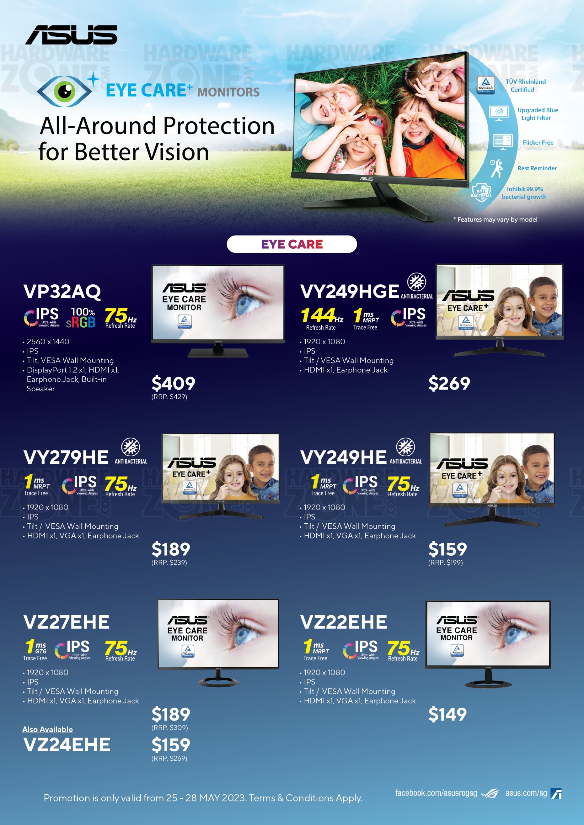 ASUS Display - Pg3 brochures from HardwareZone's Tech Show Portal ...