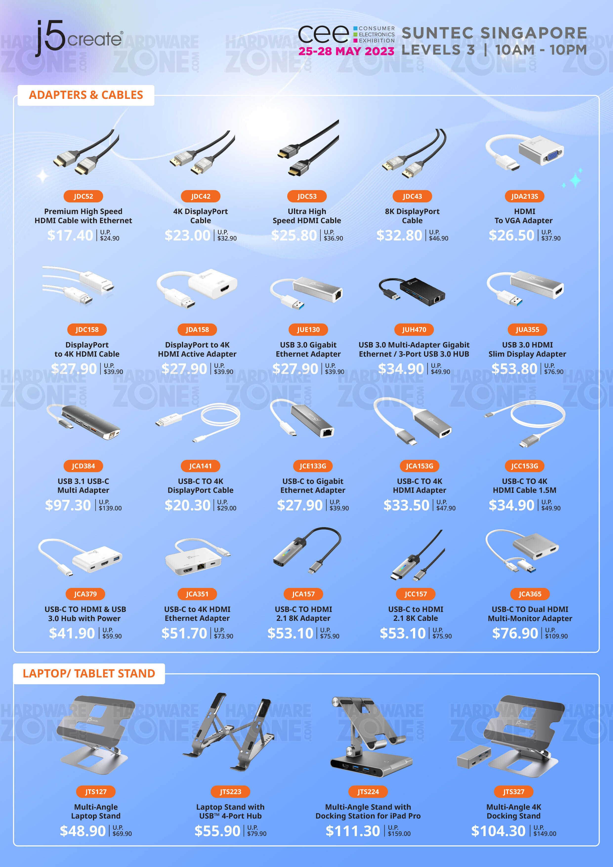 J5 Create accessories - Pg 2 brochures from HardwareZone's Tech Show ...