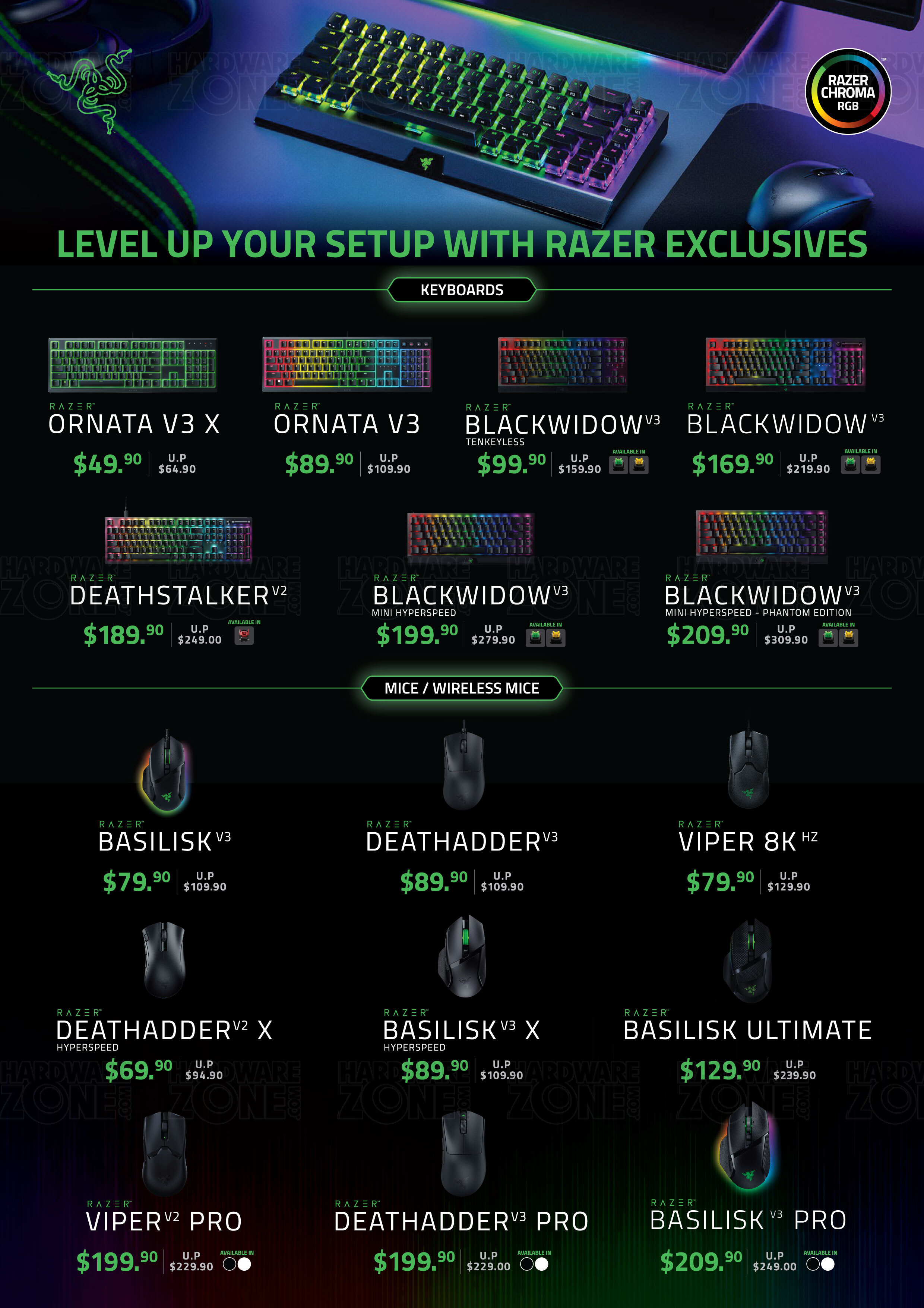 Razer pg 1 brochures from HardwareZone's Tech Show Portal ...