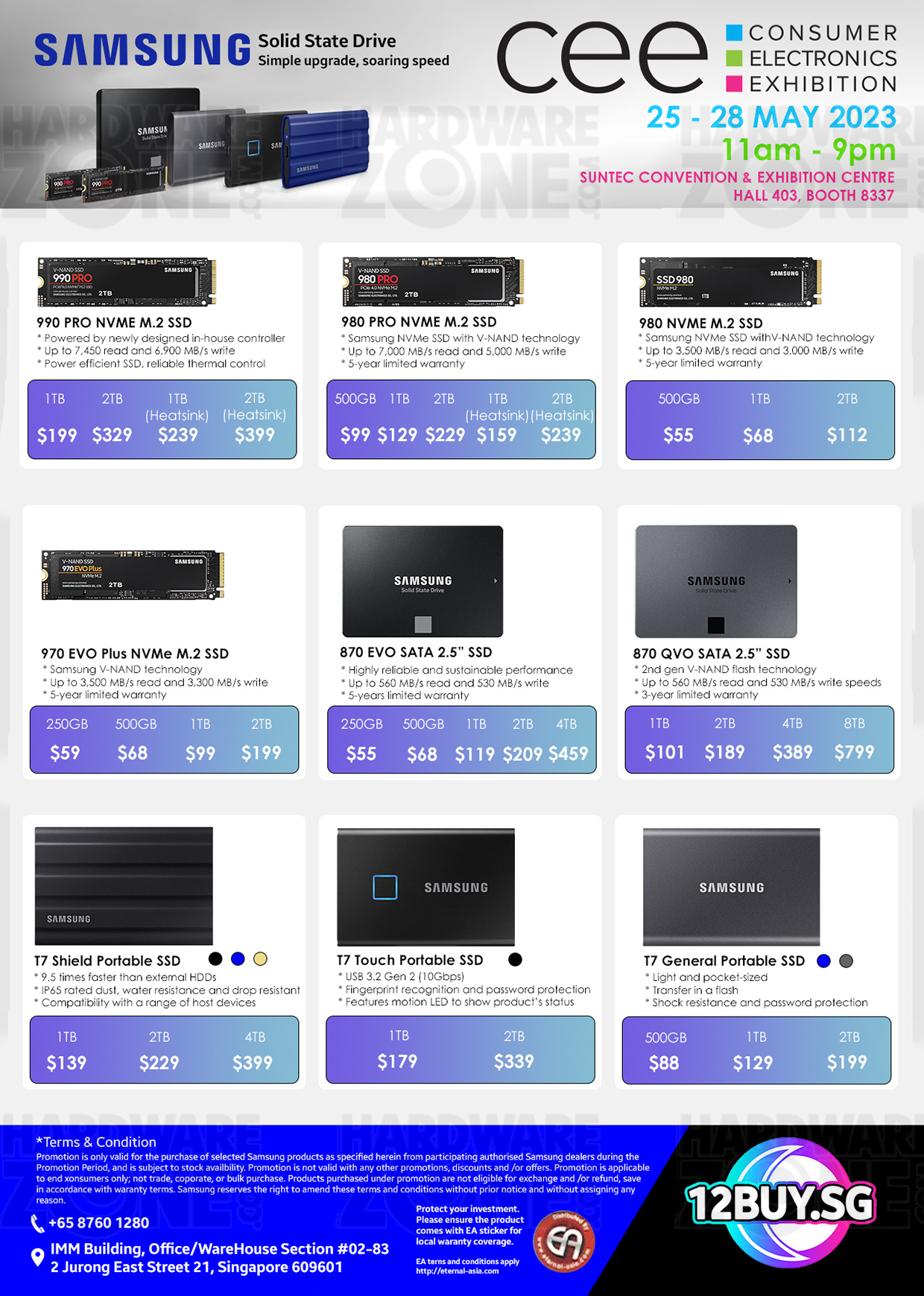 Samsung Storage - Pg1 brochures from HardwareZone's Tech Show Portal ...