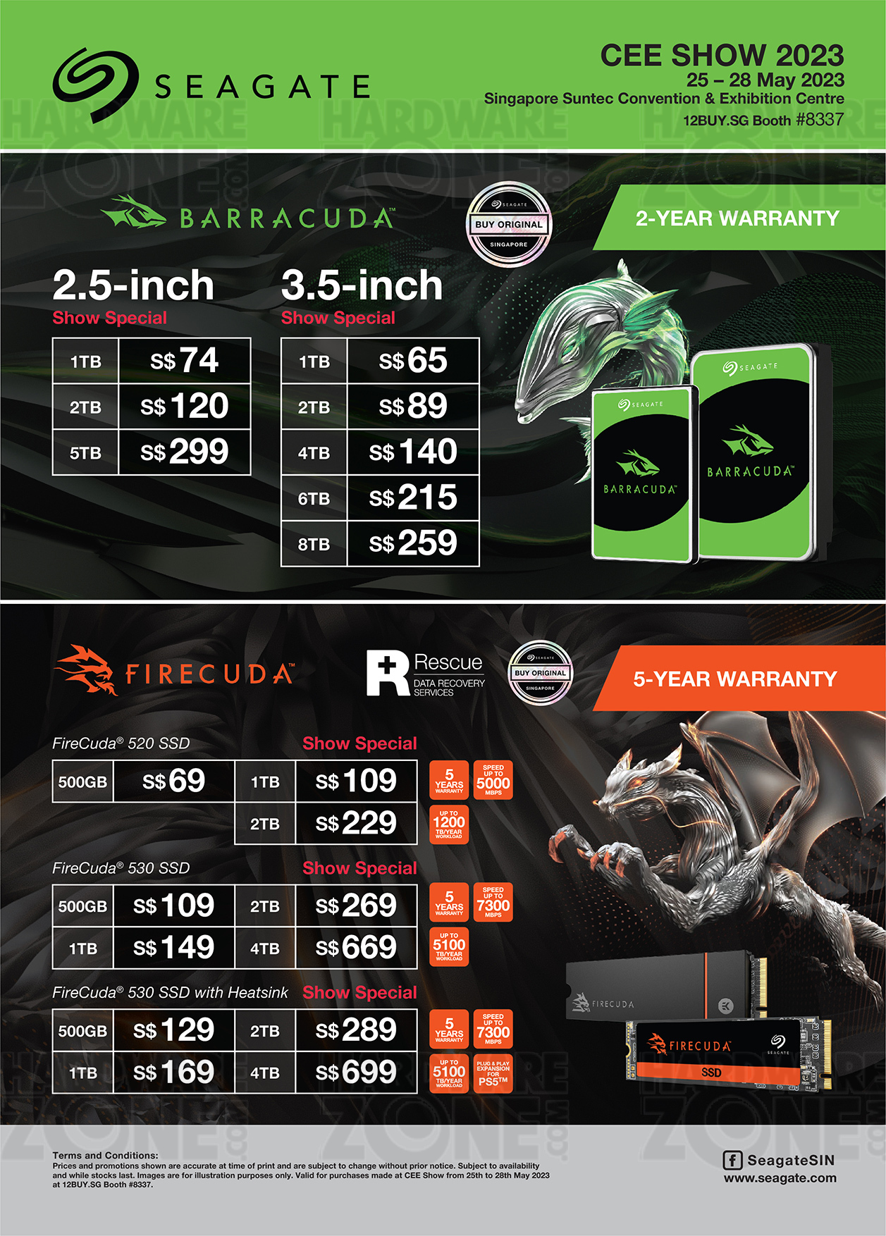 Seagate - Pg3 brochures from HardwareZone's Tech Show Portal ...