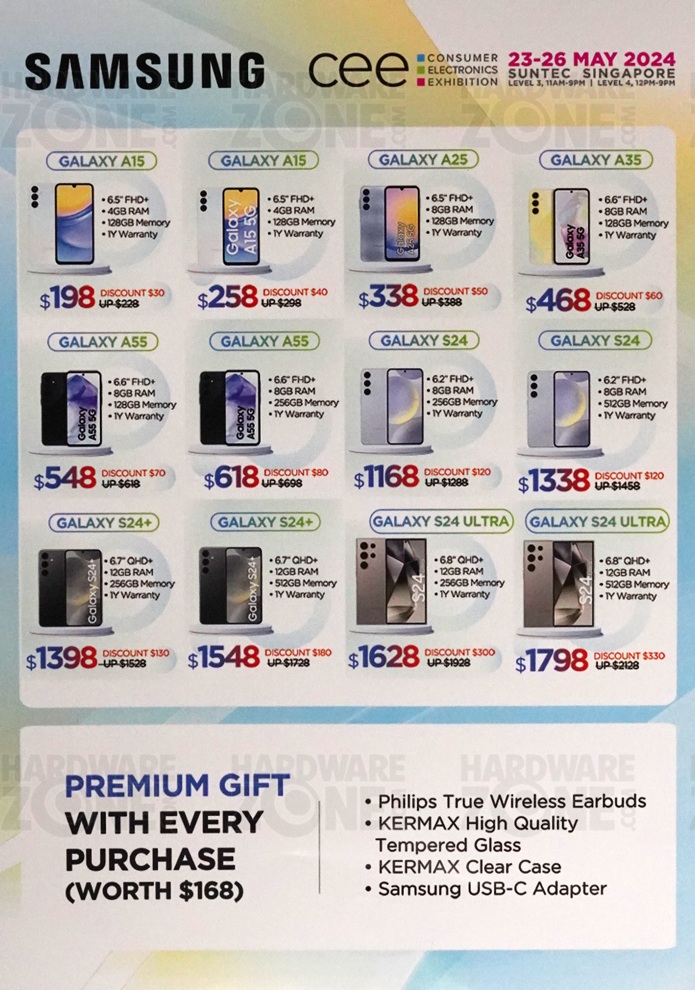Samsung Phones brochures from HardwareZone's Tech Show Portal ...