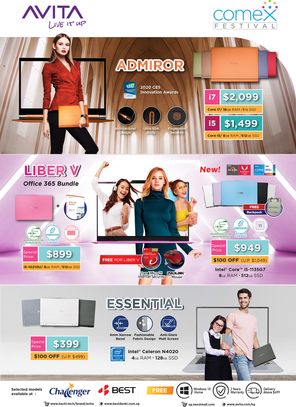 Avita notebooks brochures from HardwareZone's Tech Show Portal ...