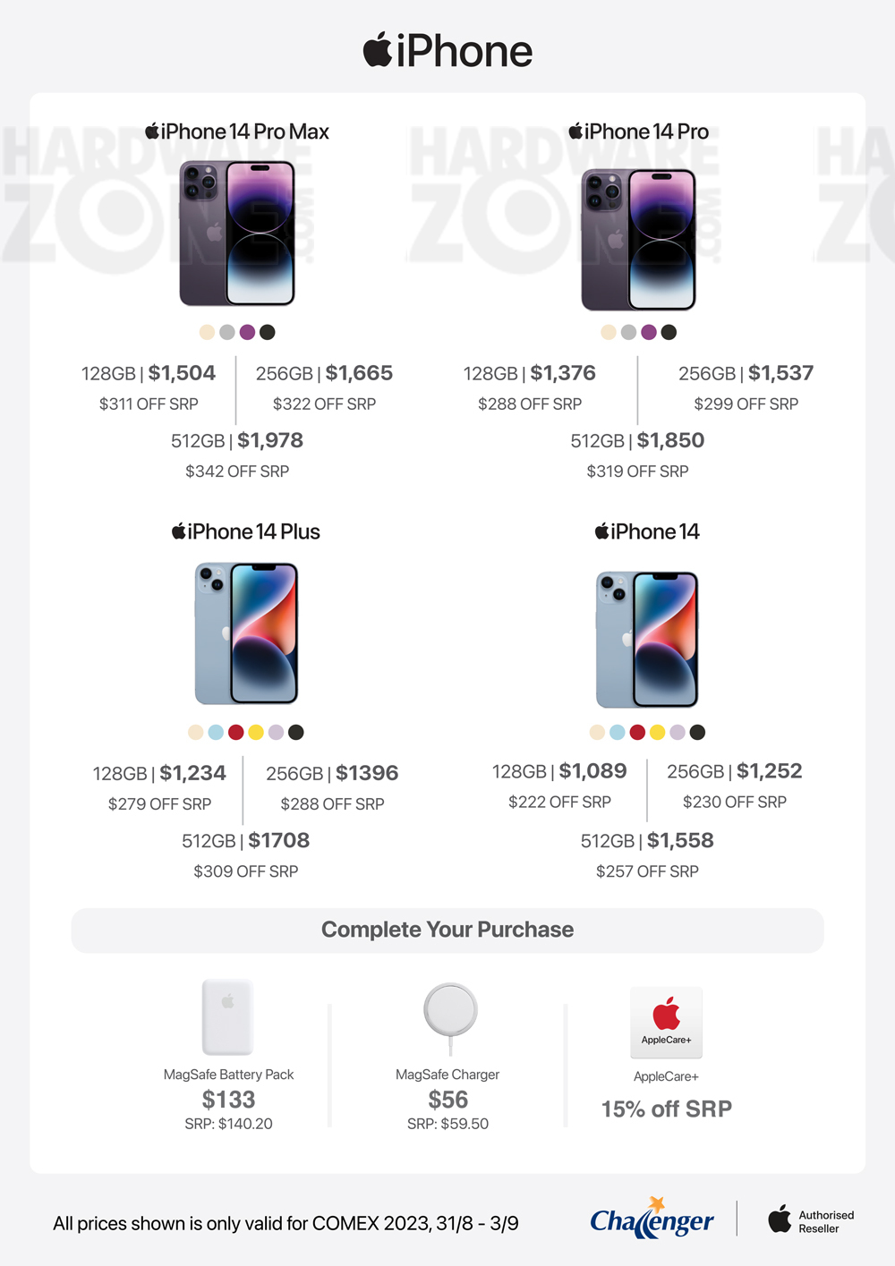 Apple - Pg.1 brochures from HardwareZone's Tech Show Portal ...