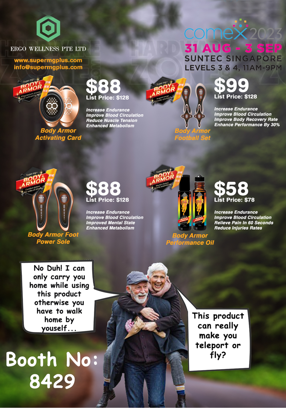 Ergo Wellness brochures from HardwareZone's Tech Show Portal ...