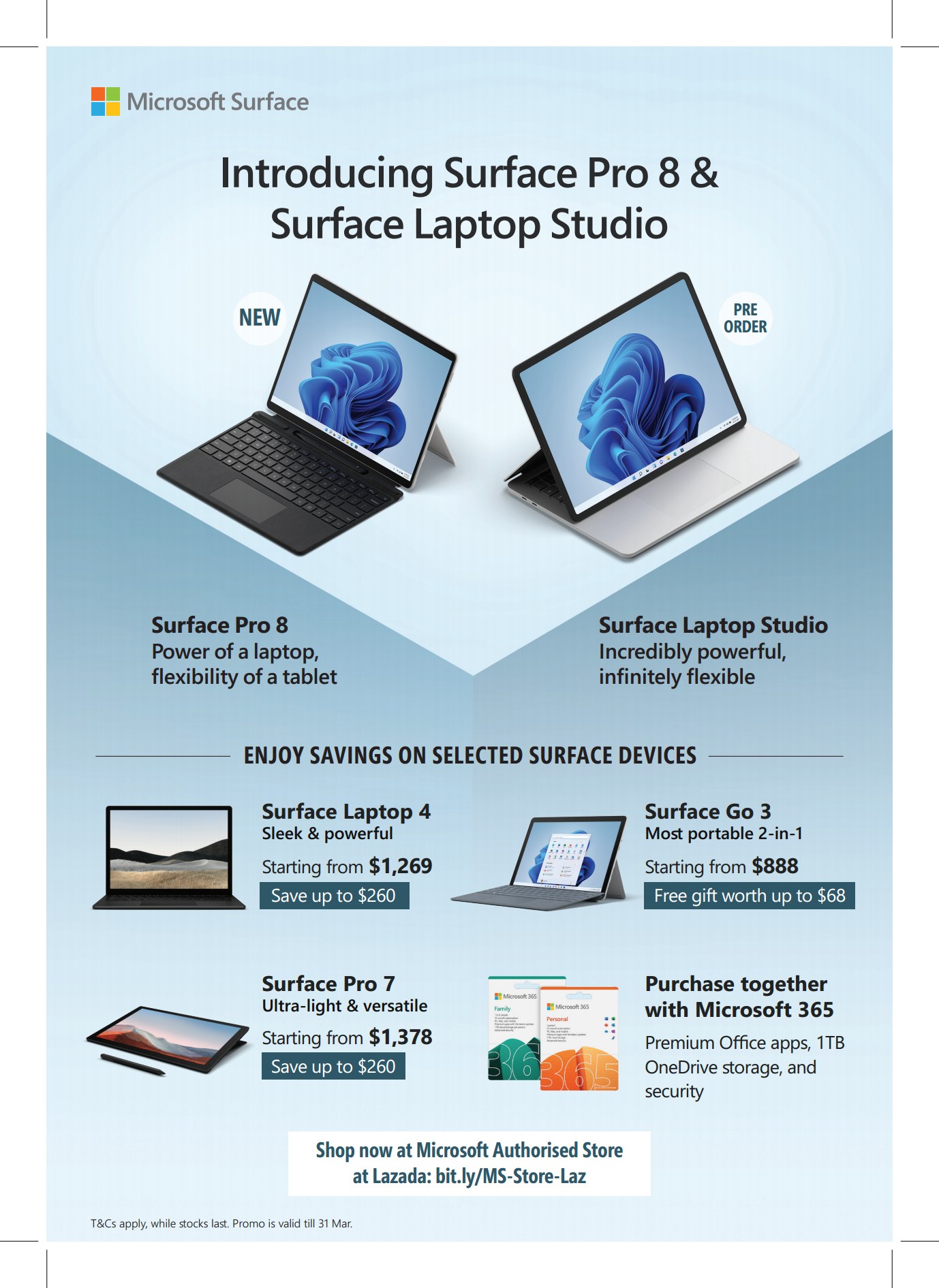 Microsoft laptops brochures from HardwareZone's Tech Show Portal ...