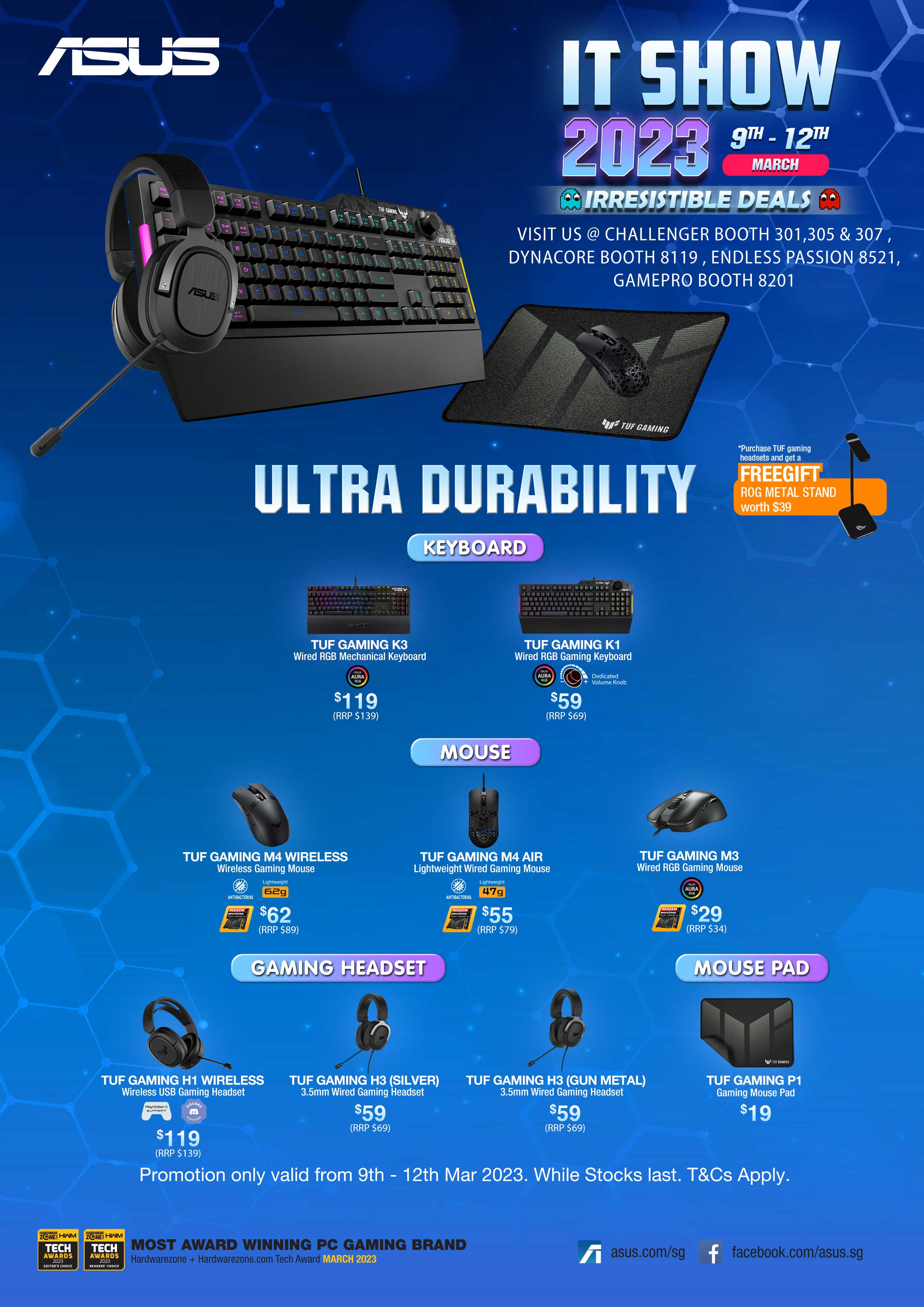 ASUS Gear - Pg3 brochures from HardwareZone's Tech Show Portal ...