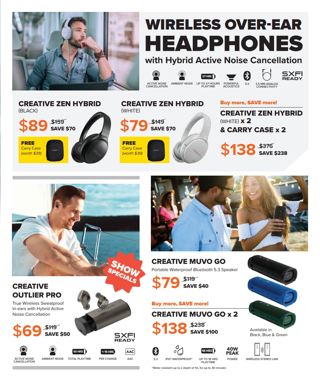 Creative - Pg3 brochures from HardwareZone's Tech Show Portal ...