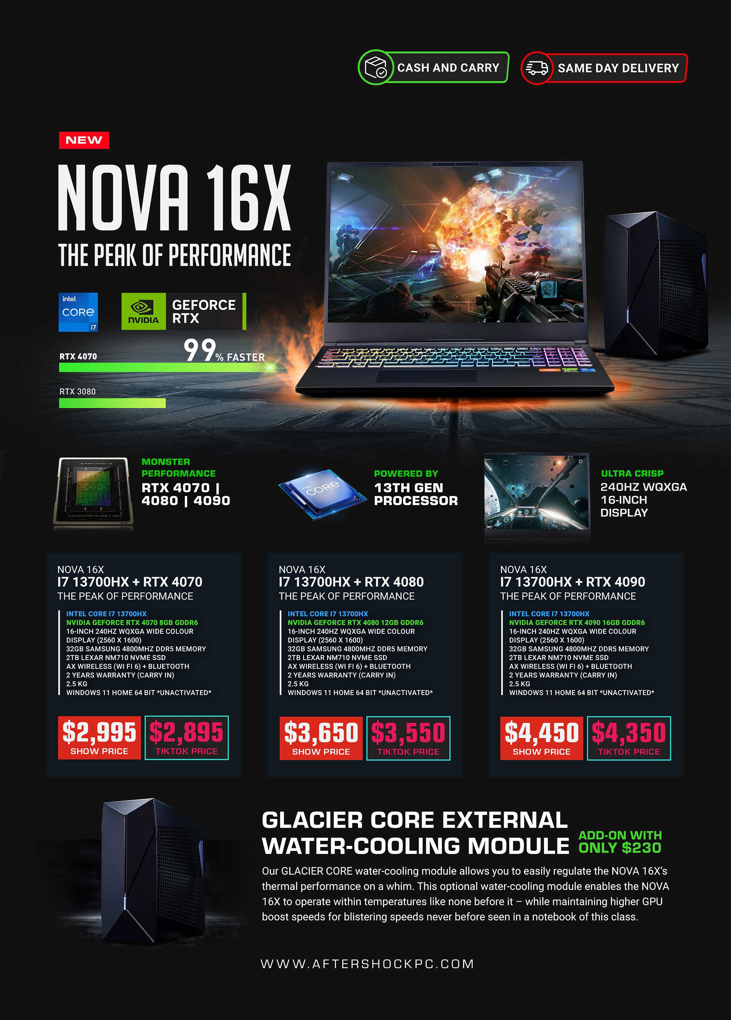 Aftershock Laptops - Pg3 brochures from HardwareZone's Tech Show Portal ...