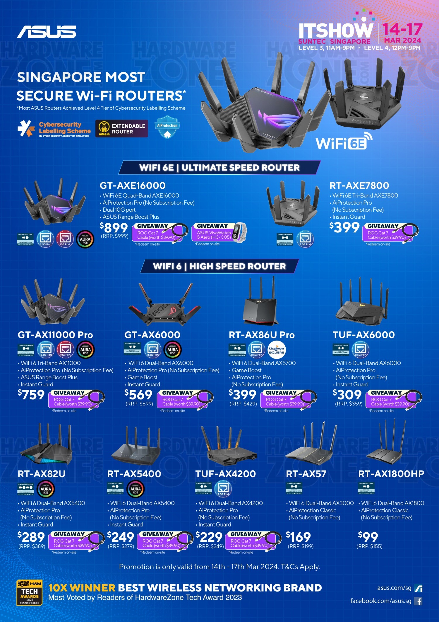ASUS Routers brochures from HardwareZone's Tech Show Portal ...