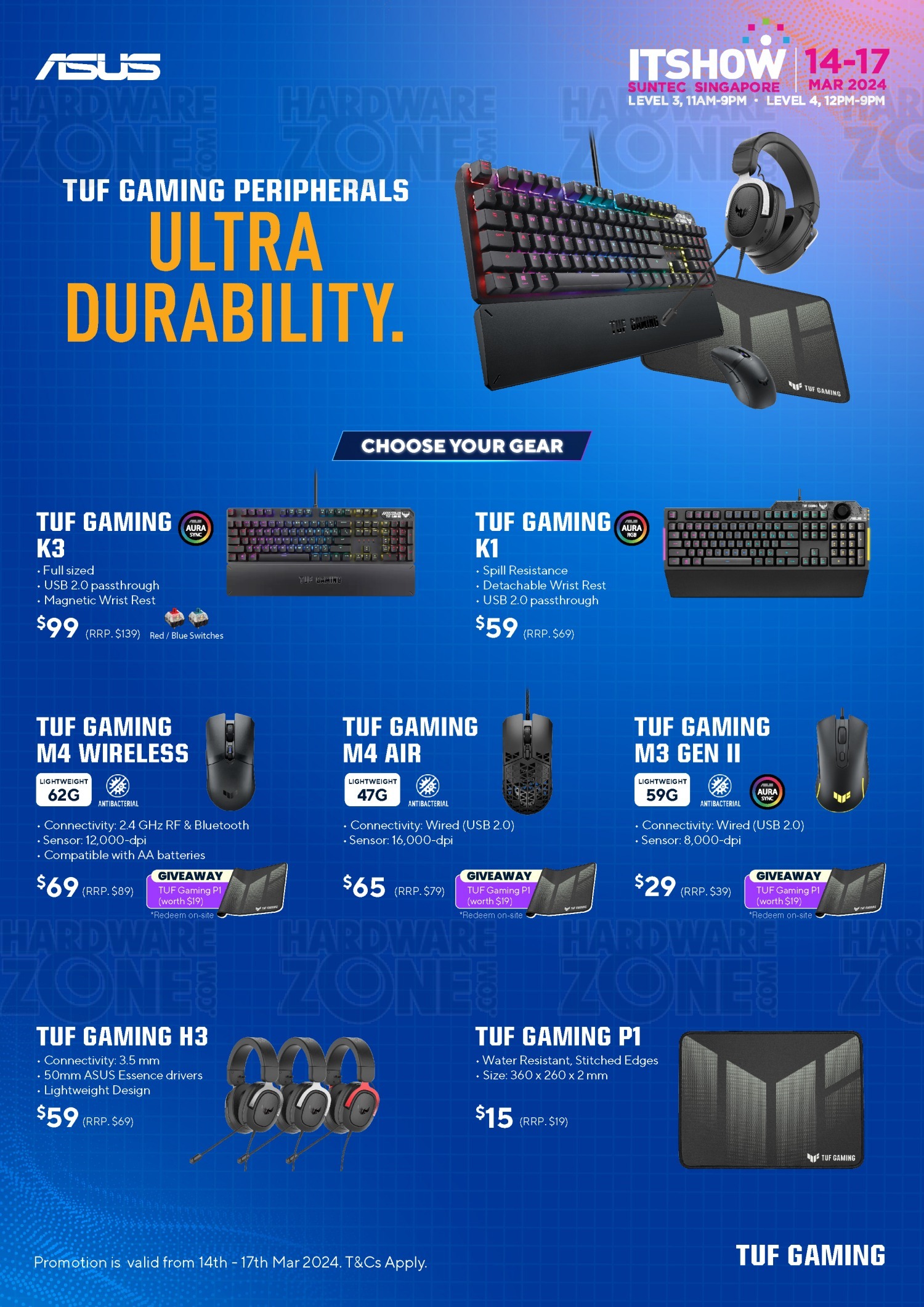 ASUS ROG Gaming Gear - Pg4 brochures from HardwareZone's Tech Show ...