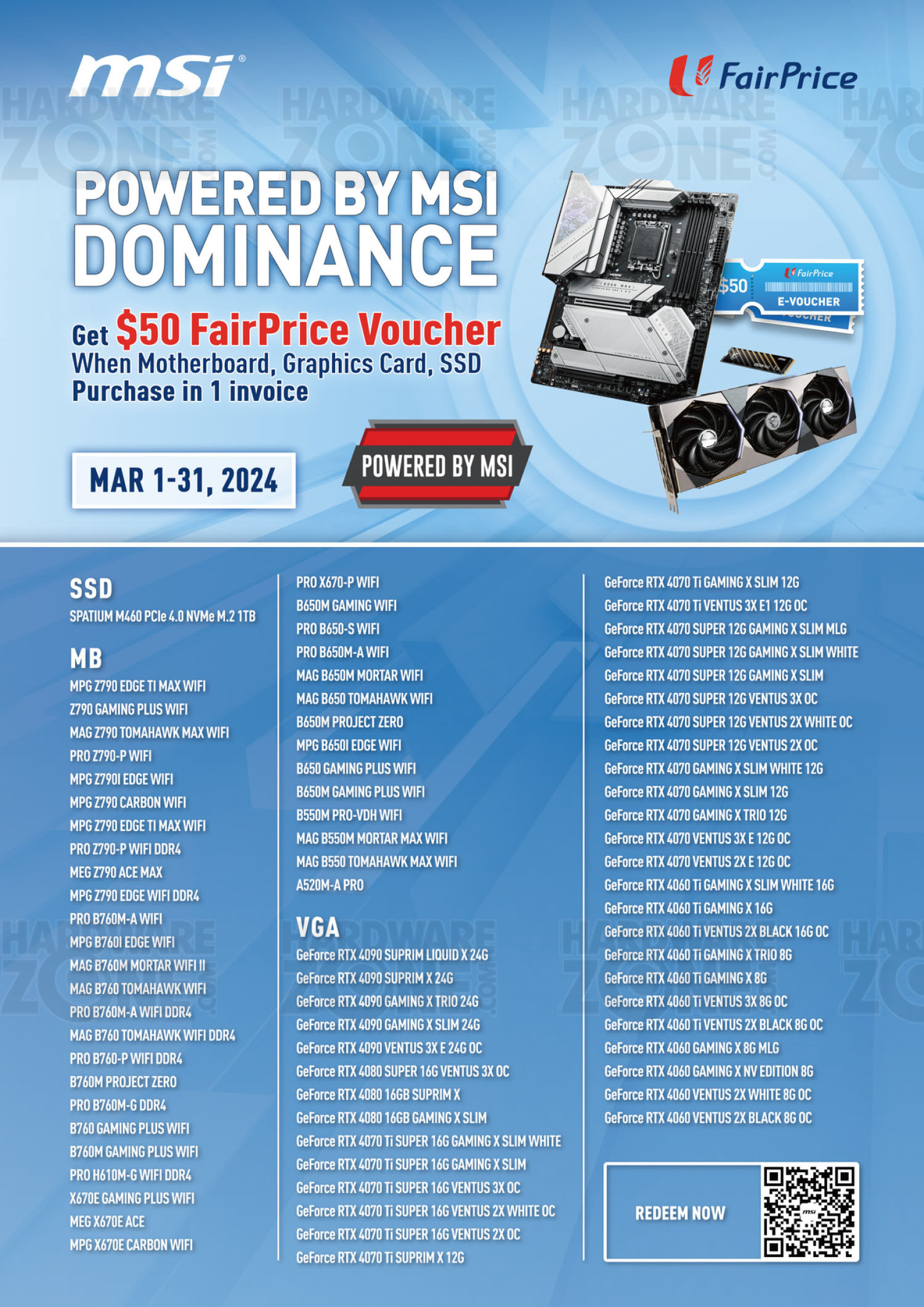 MSI Components - Pg.2 brochures from HardwareZone's Tech Show Portal ...