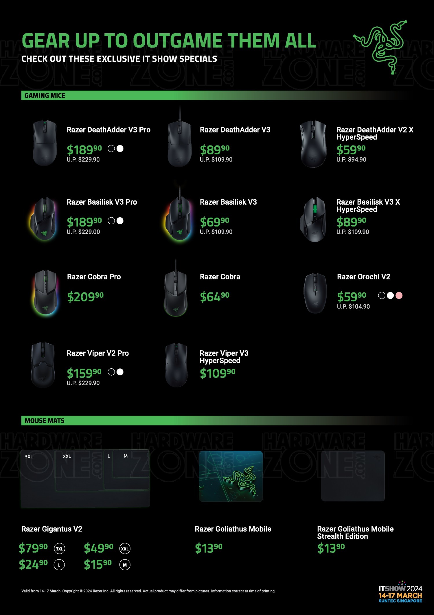 Razer - Pg1 brochures from HardwareZone's Tech Show Portal ...