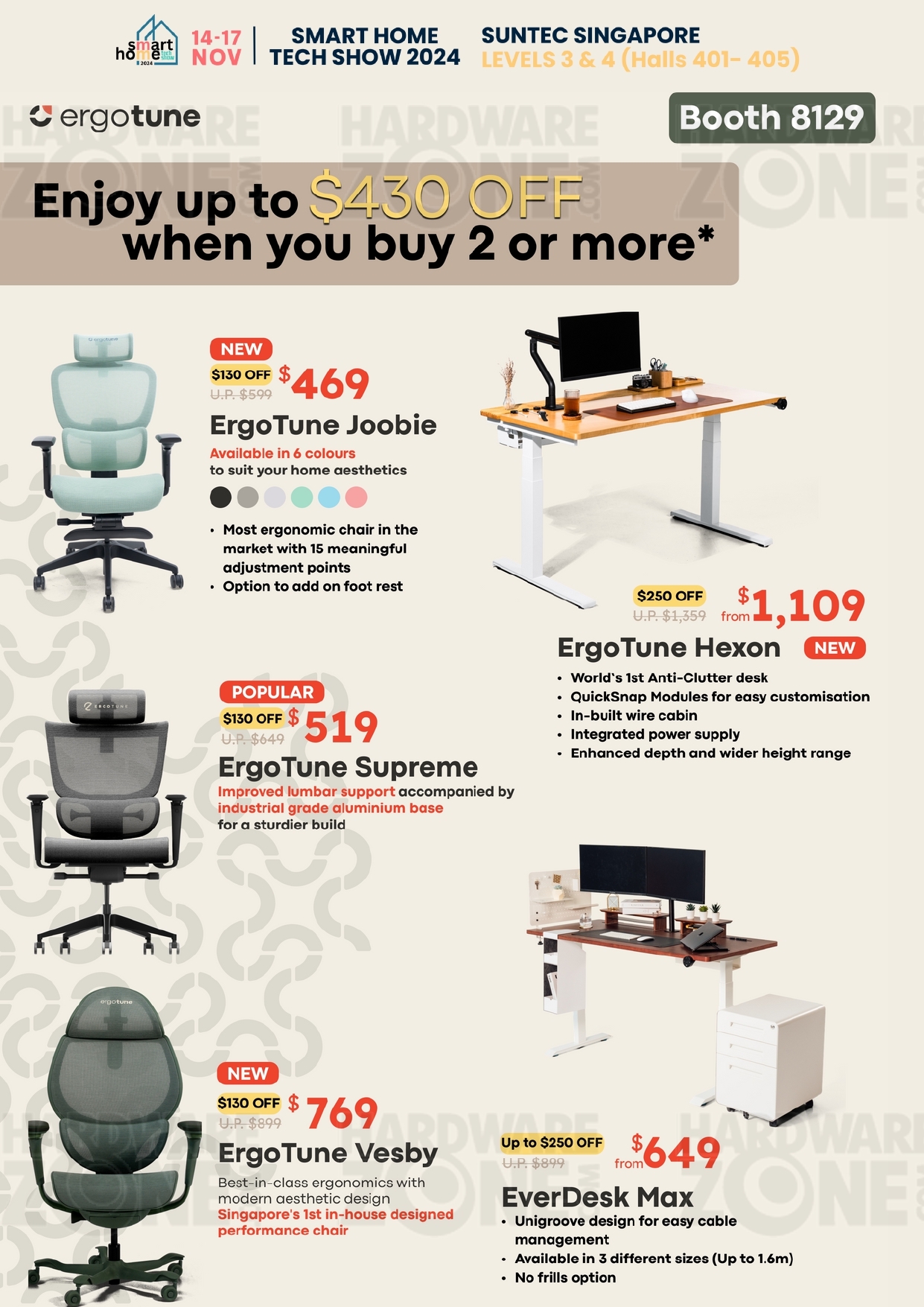 ErgoTune brochures from HardwareZone's Tech Show Portal - HardwareZone ...