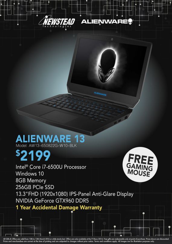 Alienware Brochures - IT Show 2016 Singapore - HardwareZone.com.sg