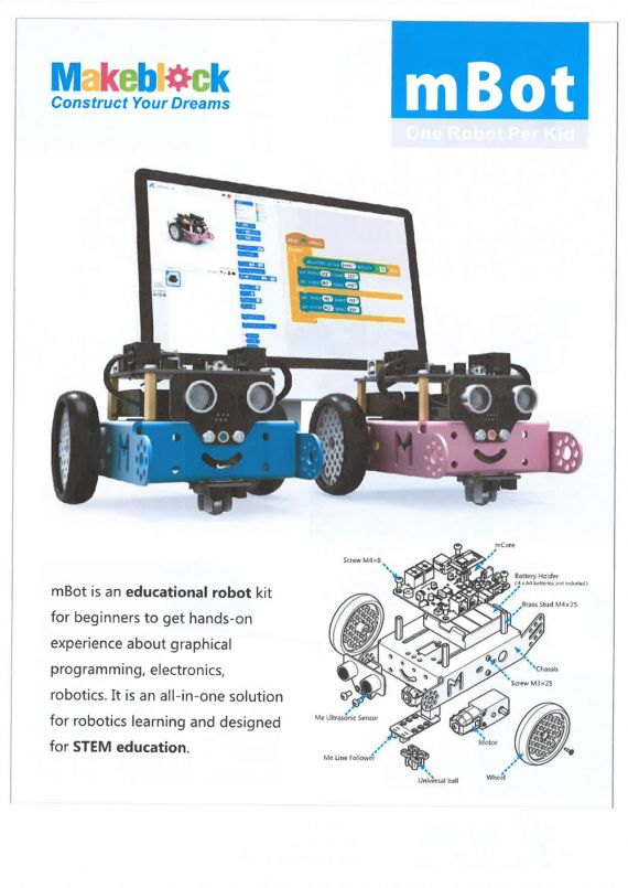 Makeblock Brochures - SITEX 2016 Singapore - HardwareZone.com.sg
