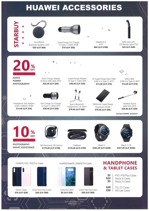 Huawei Brochures - COMEX 2018 Singapore - HardwareZone.com.sg