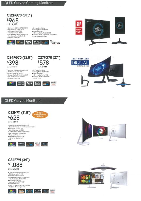 Samsung Brochures - PC Show 2018 | Marina Bay Sands - HardwareZone.com.sg