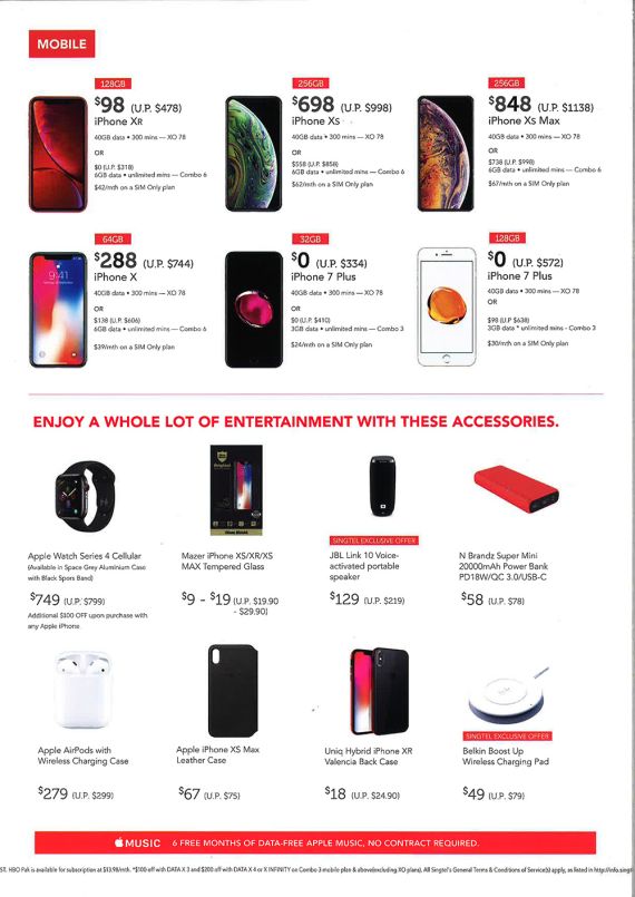 Singtel Brochures - CEE 2019 | Suntec Singapore - HardwareZone.com.sg
