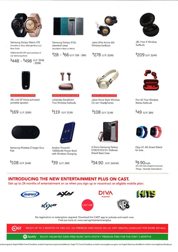 Singtel Brochures - CEE 2019 | Suntec Singapore - HardwareZone.com.sg