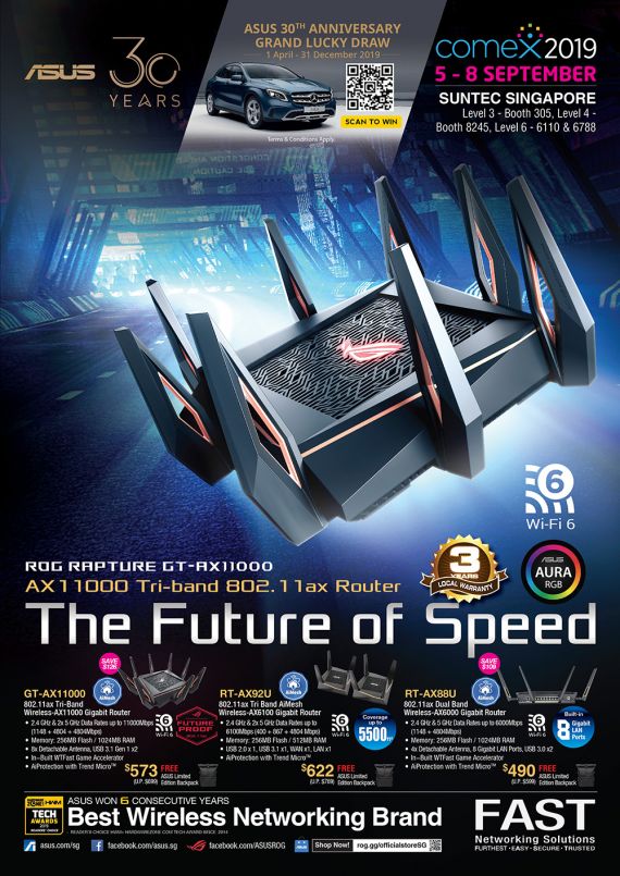 Networking Brochures - COMEX 2019 | Suntec Singapore - HardwareZone.com.sg