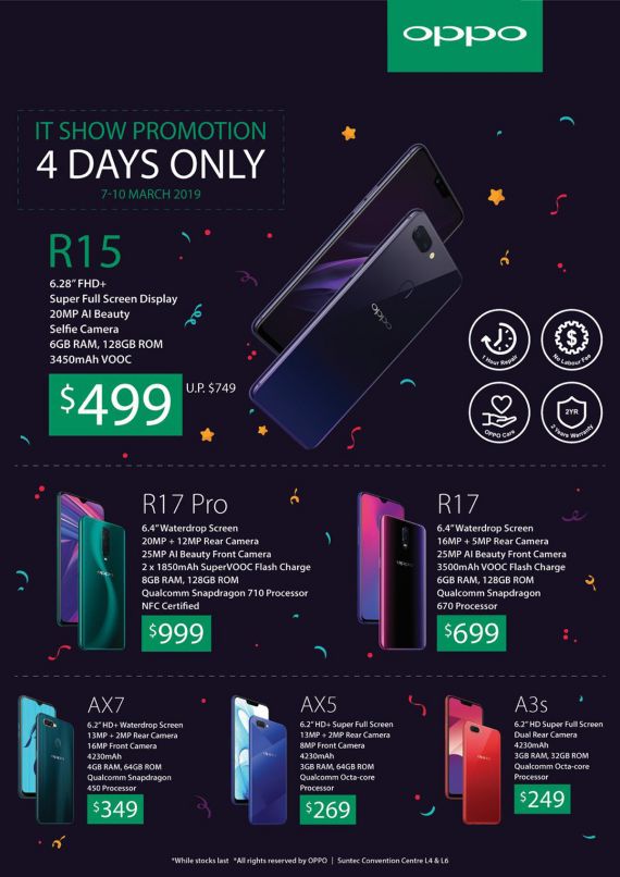 Oppo Brochures - IT Show 2019 Singapore - HardwareZone.com.sg