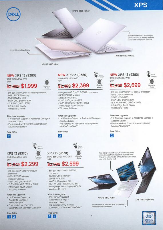 Dell Brochures - PC Show 2019 | Marina Bay Sands - HardwareZone.com.sg