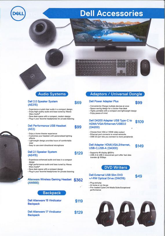 Dell Brochures - PC Show 2019 | Marina Bay Sands - HardwareZone.com.sg