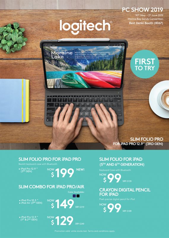 Logitech Brochures - PC Show 2019 | Marina Bay Sands - HardwareZone.com.sg