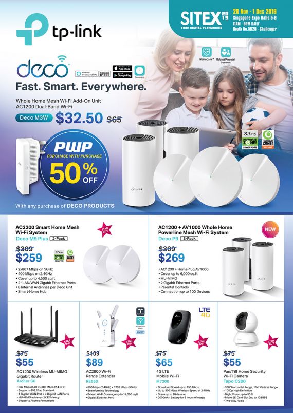 TP-Link Networking Brochures - SITEX 2019 Singapore - HardwareZone.com.sg