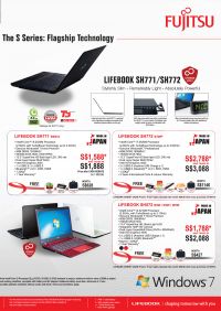 Fujitsu Notebooks - Page 3 Brochures from Comex Singapore on Tech Show ...