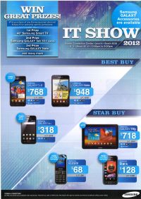 Samsung Mobile & Tablets - Page 2 Brochures from IT Show 2012 Singapore ...