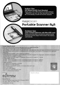 Magicscan Portable Scanner - Page 1 Brochures from PC Show 2012 ...