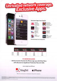 SingTel iPhone 4S Promotion - Page 2 Brochures from Comex Singapore on ...