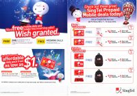 SingTel Prepaid Mobile Promotions - Page 1 Brochures from Comex ...