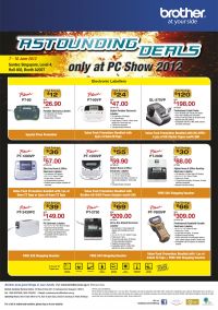Brother Printers - Page 2 Brochures from PC Show 2012 Singapore on Tech ...