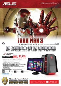 ASUS ROG desktop PC - page 1 Brochures from IT Show 2013 Singapore on ...