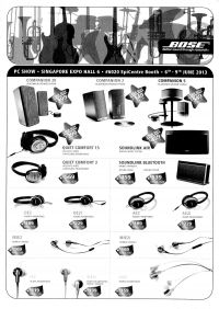 Bose Brochures from PC Show 2013 Singapore on Tech Show Portal ...